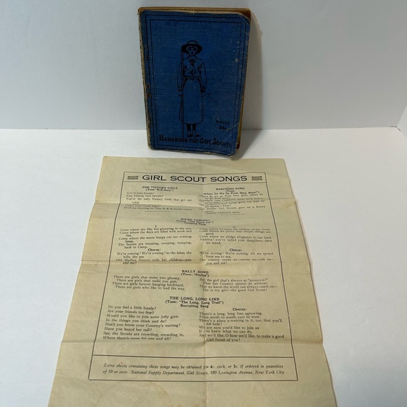 Antique | Other | Antique Girl Scouts Book | Poshmark